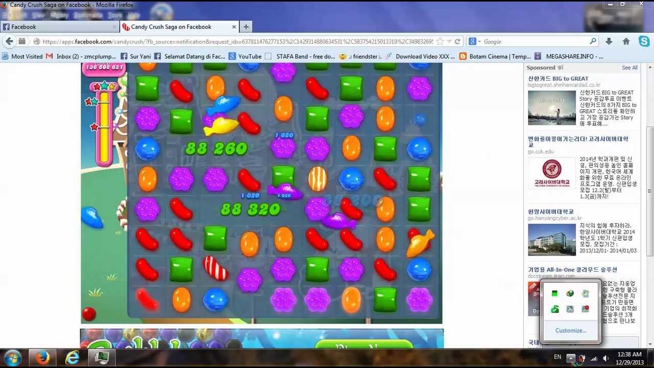 candy crush saga cheats unlimited move point - YouTube