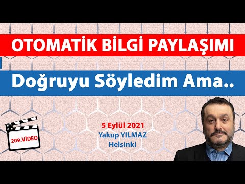 Gurbetçiye Doğruyu Söylemek Gerekliydi - OTOMATİK BİLGİ PAYLAŞIMI  | 5 Ekim 2021