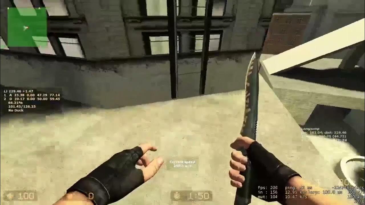 Counter Strike: Source bhop tutorial | A lot of practice - YouTube