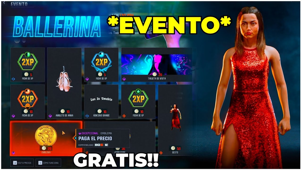 *NUEVO EVENTO* BALLERINA (CoD BO6 & Warzone): Recompensas, Cómo ...