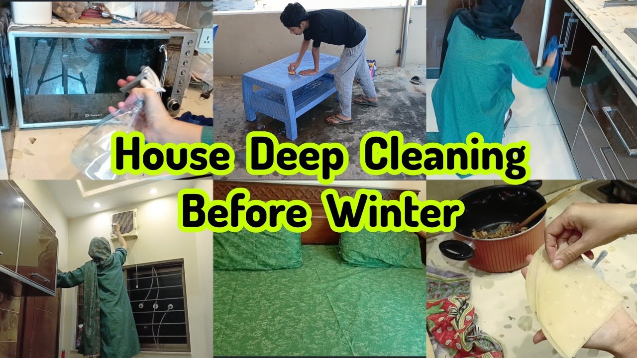 Deep cleaning Before winter | Busy Long weekend | House cleaning vlog ...