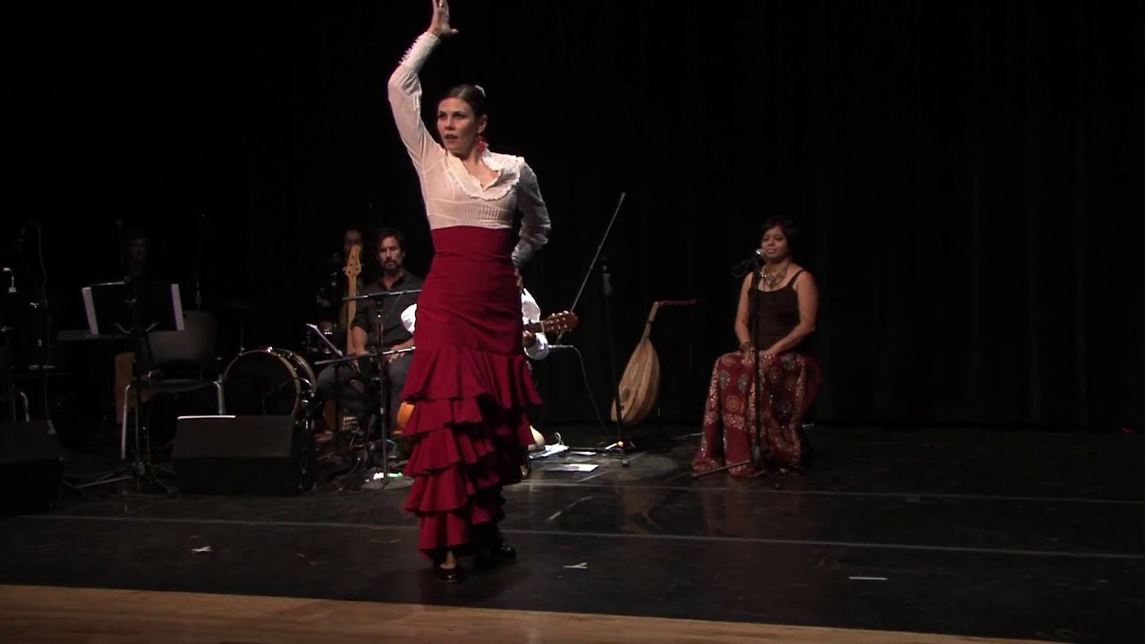 Flamenco dance and Indian Cante - solea por buleria - Oliver Rajamani ...