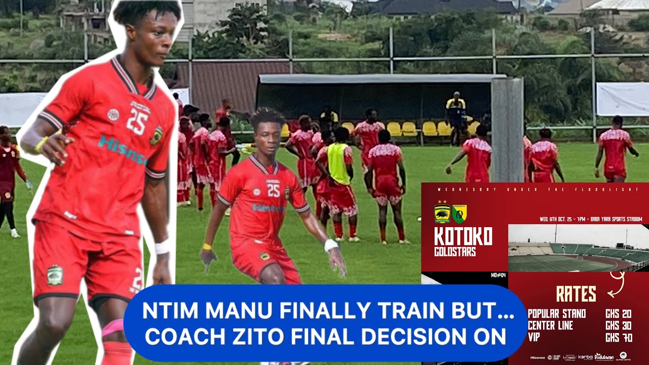 NTIM MANU BACK TO THE PITCH..FINAL DECISION FOR COACH ZITO..LAST ...