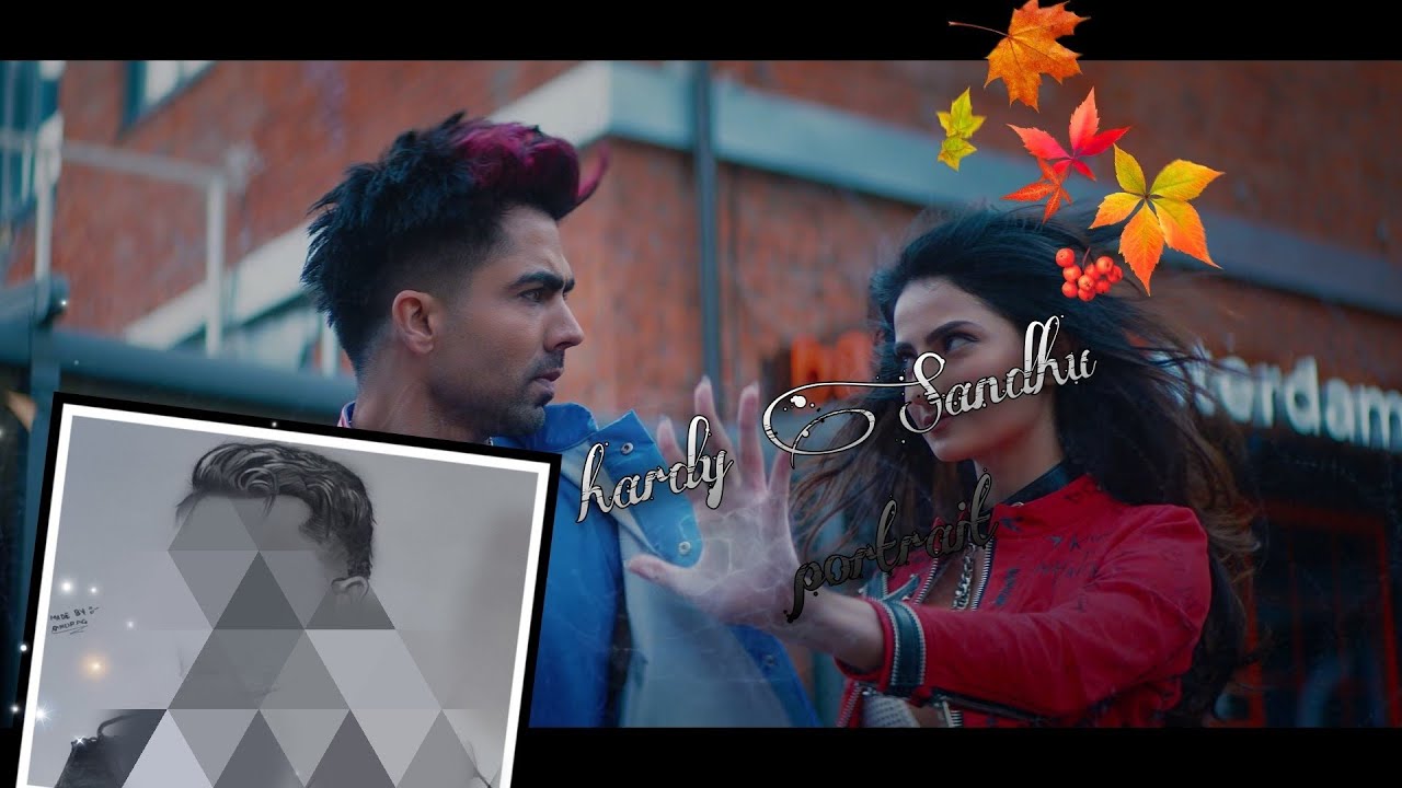 HARDY SANDHU ⚡⚡singer ⚡⚡ portrait 💥drawing💥 - YouTube