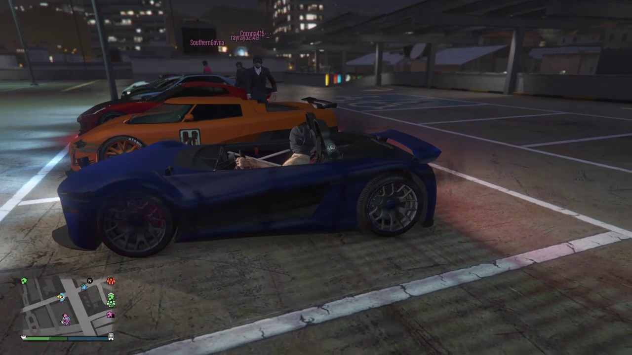 GTA 5 Online-Car Meet/Car Show - YouTube