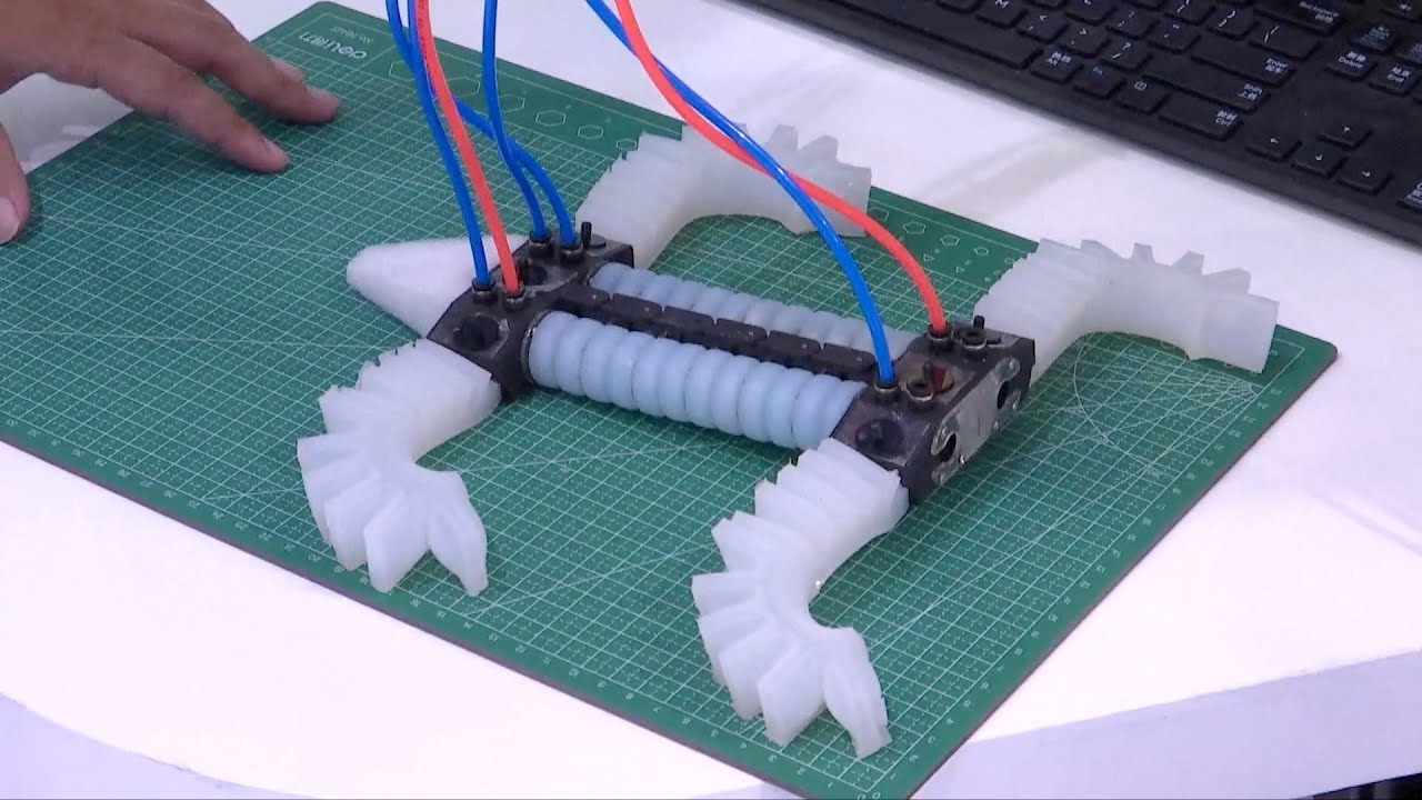 Soft-bodied reptilian robot makes debut at high-tech expo in Shenzhen ...