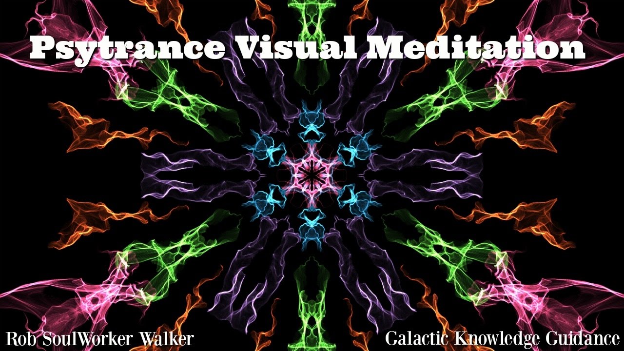 Psytrance Visual Meditation (Artist- Yahel, Track - Surrounded) - YouTube
