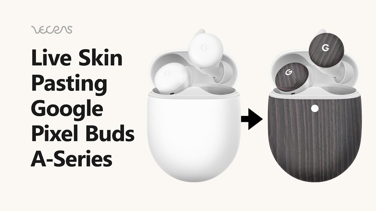 How to Apply Vinyl Skin on Google Pixel Buds | VecRas - YouTube
