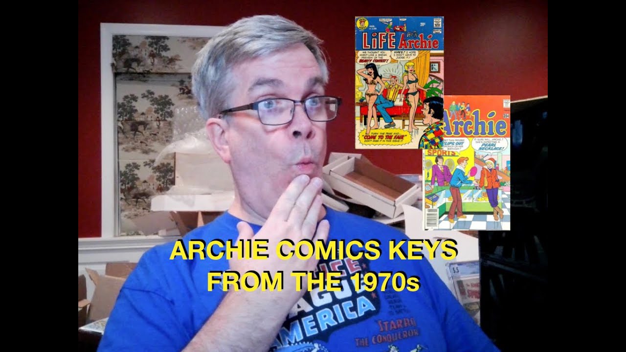Archie Comic Book Keys From the 1970s - YouTube
