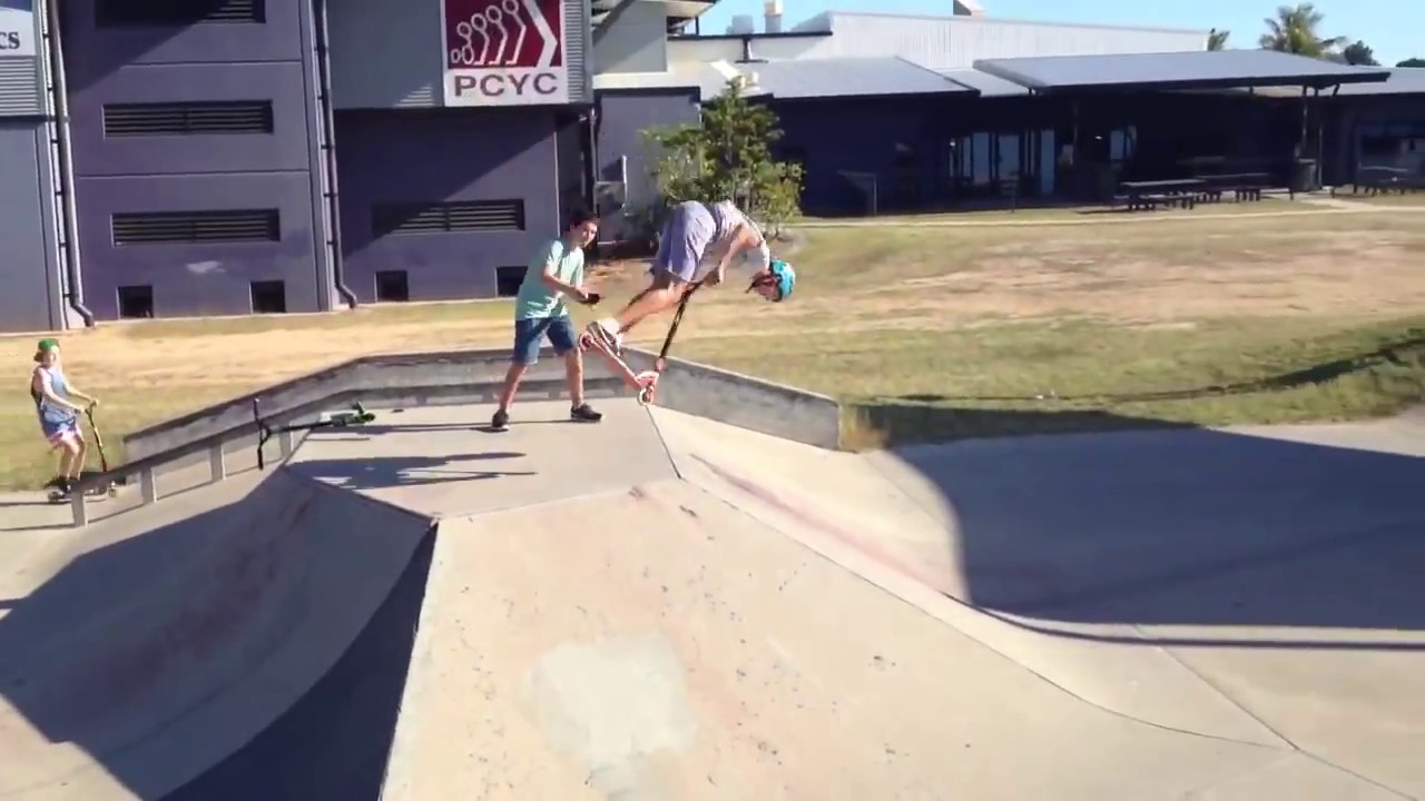 Scooter Backflip - YouTube