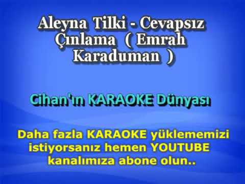 Aleyne Tilki Çevapsiz Çınlama KARAOKE