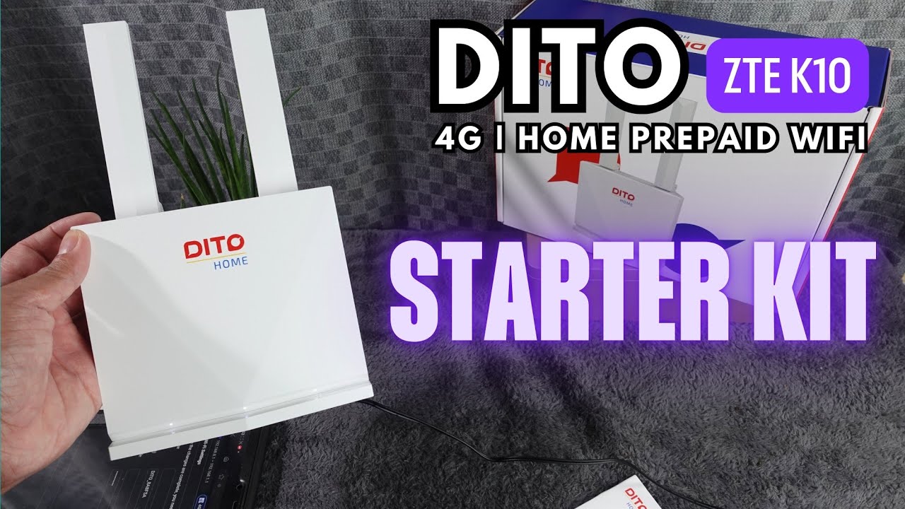 DITO HOME Prepaid | Unboxing with speed test and short review. - YouTube