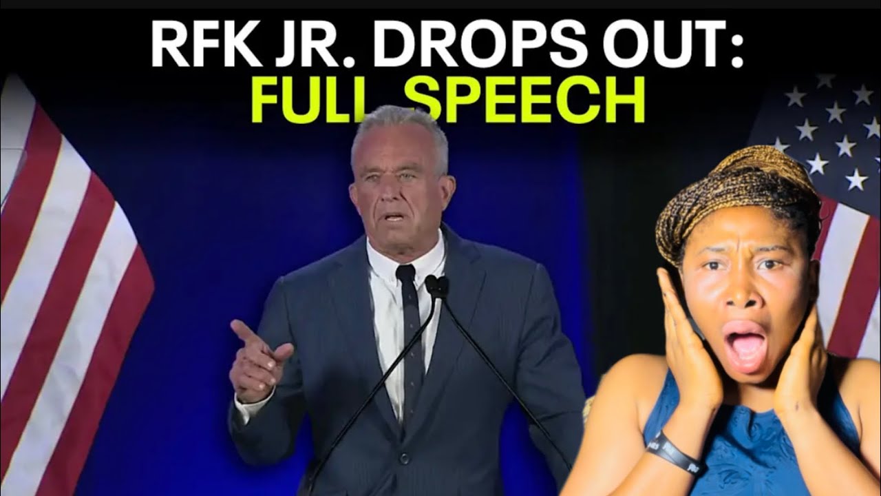 RFK Jr. drops out, endorses Trump: FULL SPEECH - YouTube