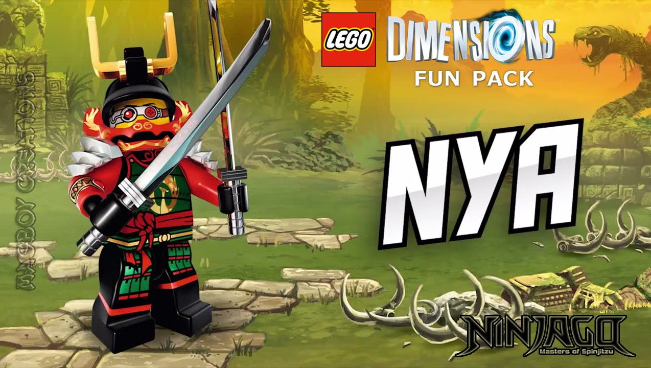 Lego Dimensions Review 71216 Ninjago Nya Fun Pack - YouTube