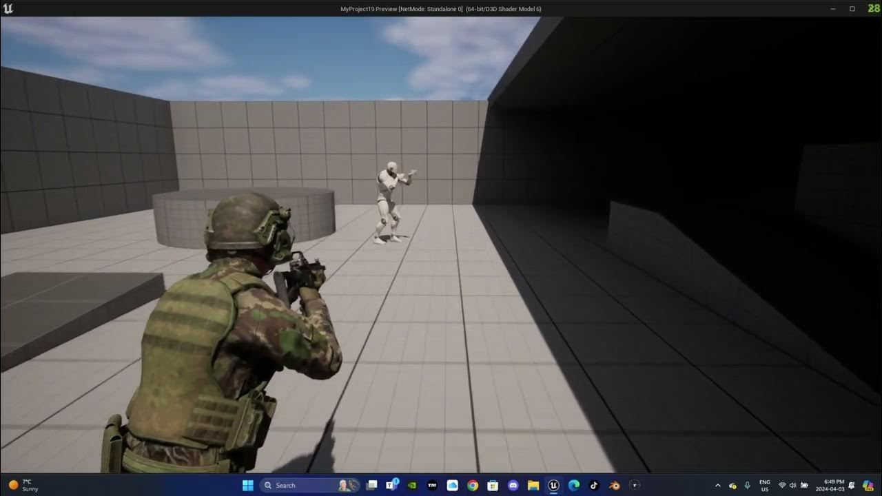 How to sprint in unreal engine ue5 tutorial - YouTube