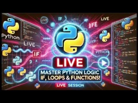 Learn Python Live: Start Coding with Me! Episode 3 - YouTube