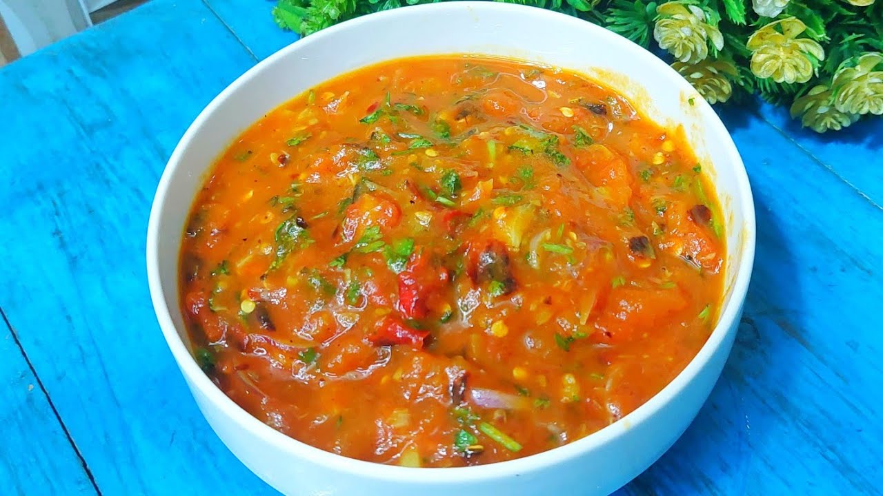 Tomato Vorta Recipe || Tomato Vorta || How To Make Tomato Vorta ...