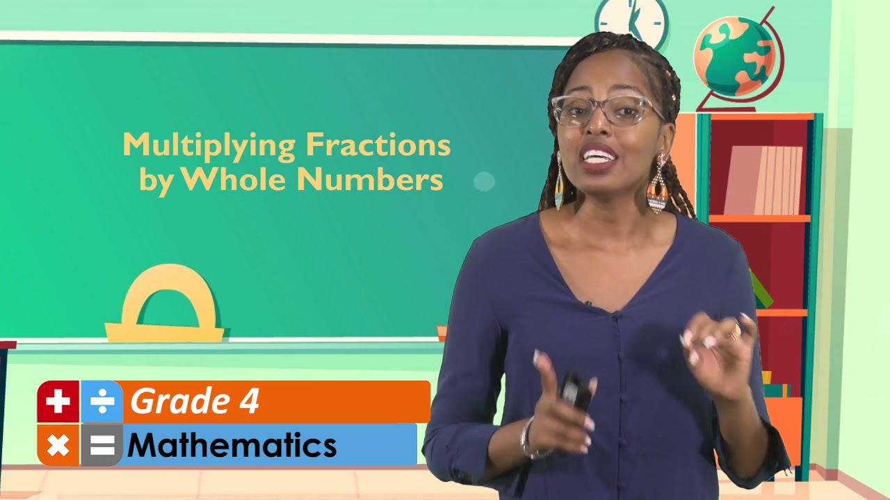 Mathematics - Grade 5: Multiplication of Fractions - YouTube