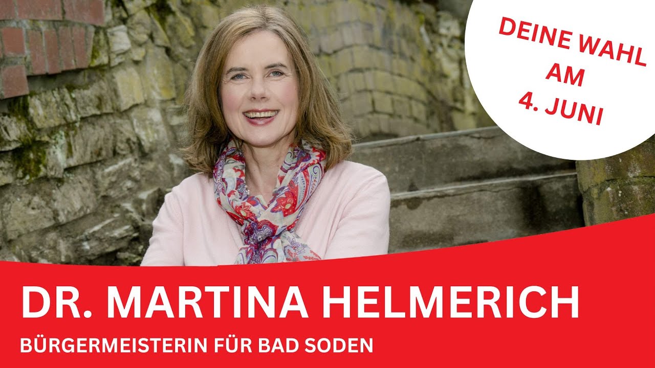 Martina Helmerich - Bürgermeisterin für Bad Soden - YouTube