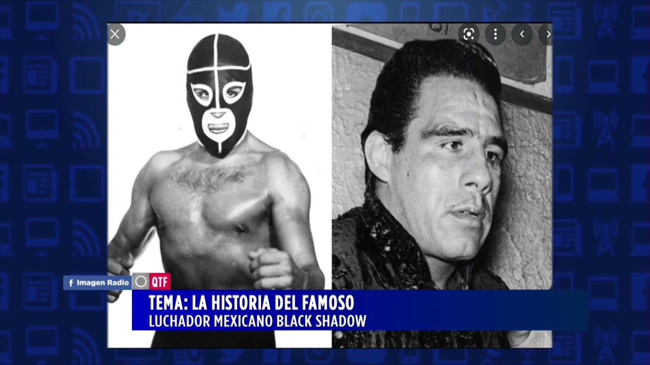 La historia del famoso luchador mexicano Black Shadow - YouTube
