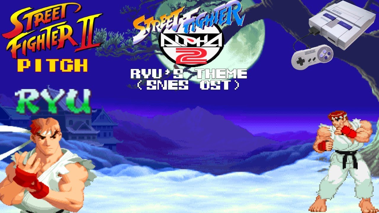 Street Fighter Alpha 2 (SNES) OST - Ryu's Theme (SF2 Pitch) - YouTube