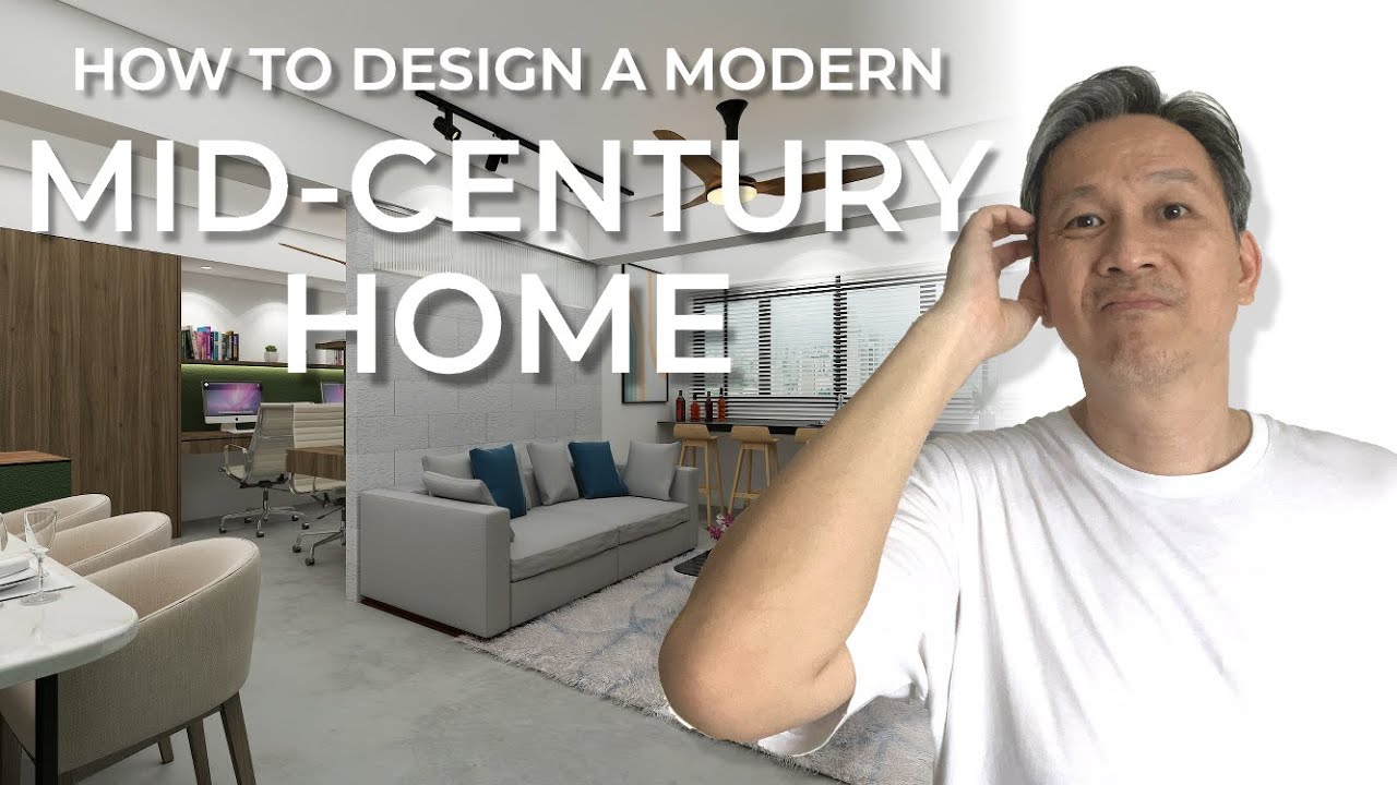 (Part 1) How To Design A Mid-Century Home with 4 Young Kids | 5Rm HDB ...