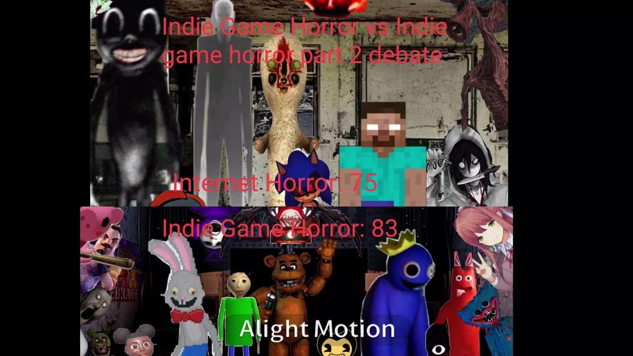 Indie game horror vs internet horror debate part 2 - YouTube