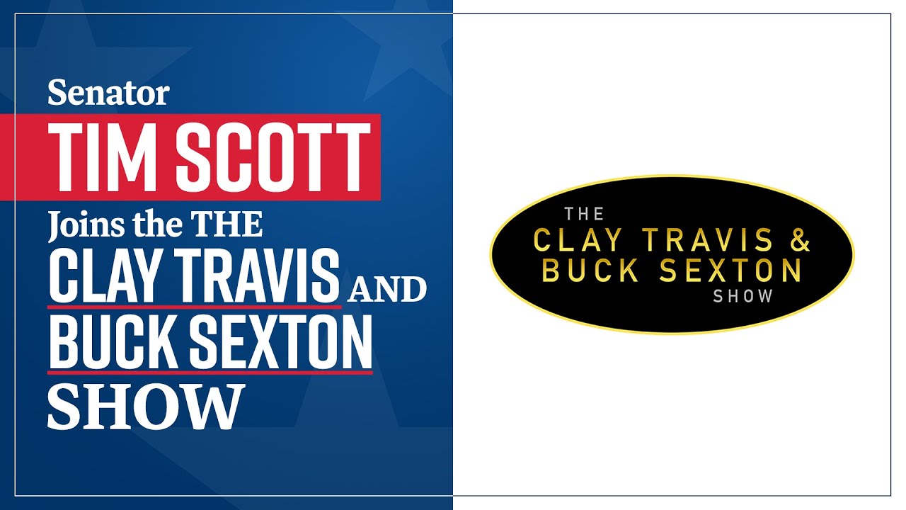 Tim Scott | Clay Travis & Buck Sexton Show | 10.30.23 - YouTube