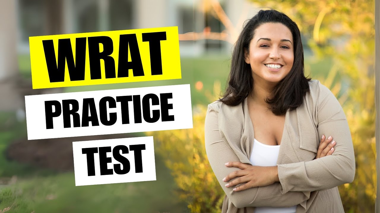 WRAT Practice Test - Wide Range Achievement Test Review Exam Study ...