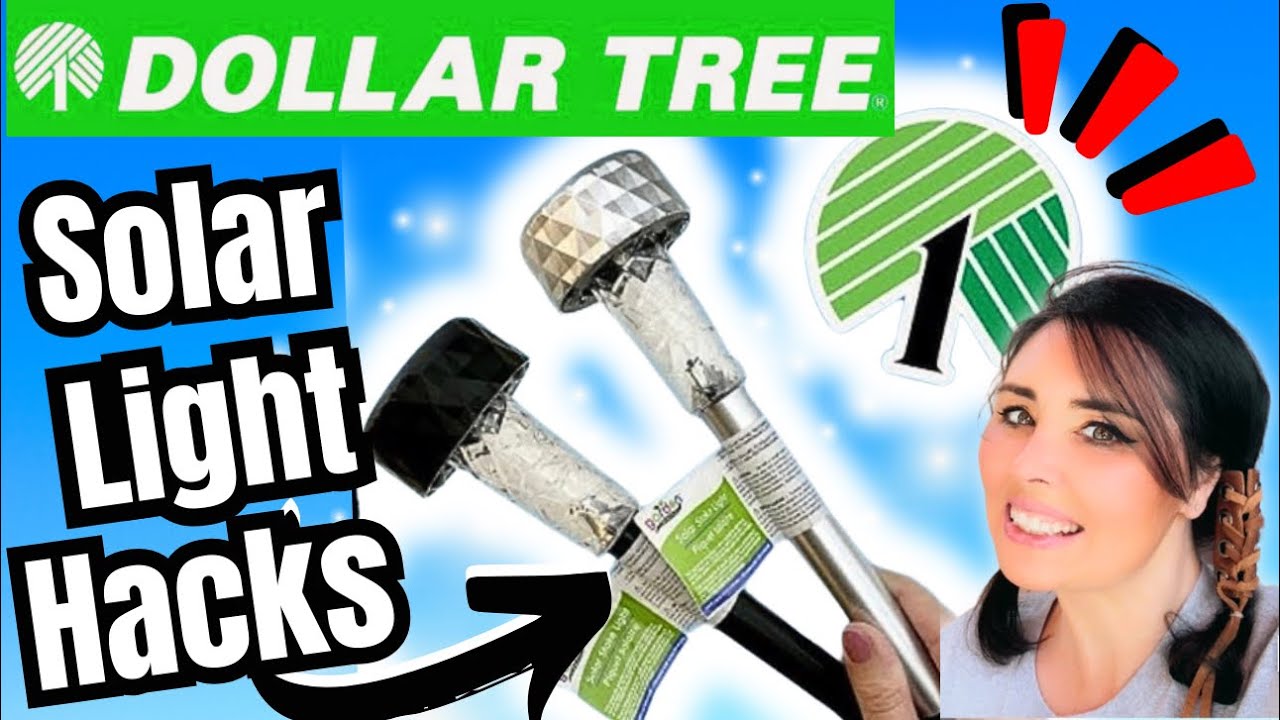 Dollar tree Solar light hacks! Many new styles! DIY decor for the ...