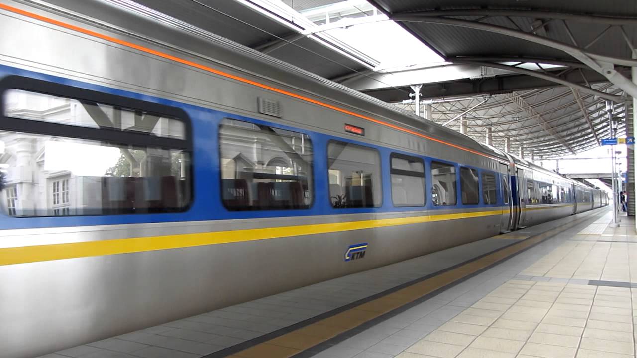 KTM ETS Class 91 [03] arriving Ipoh - YouTube