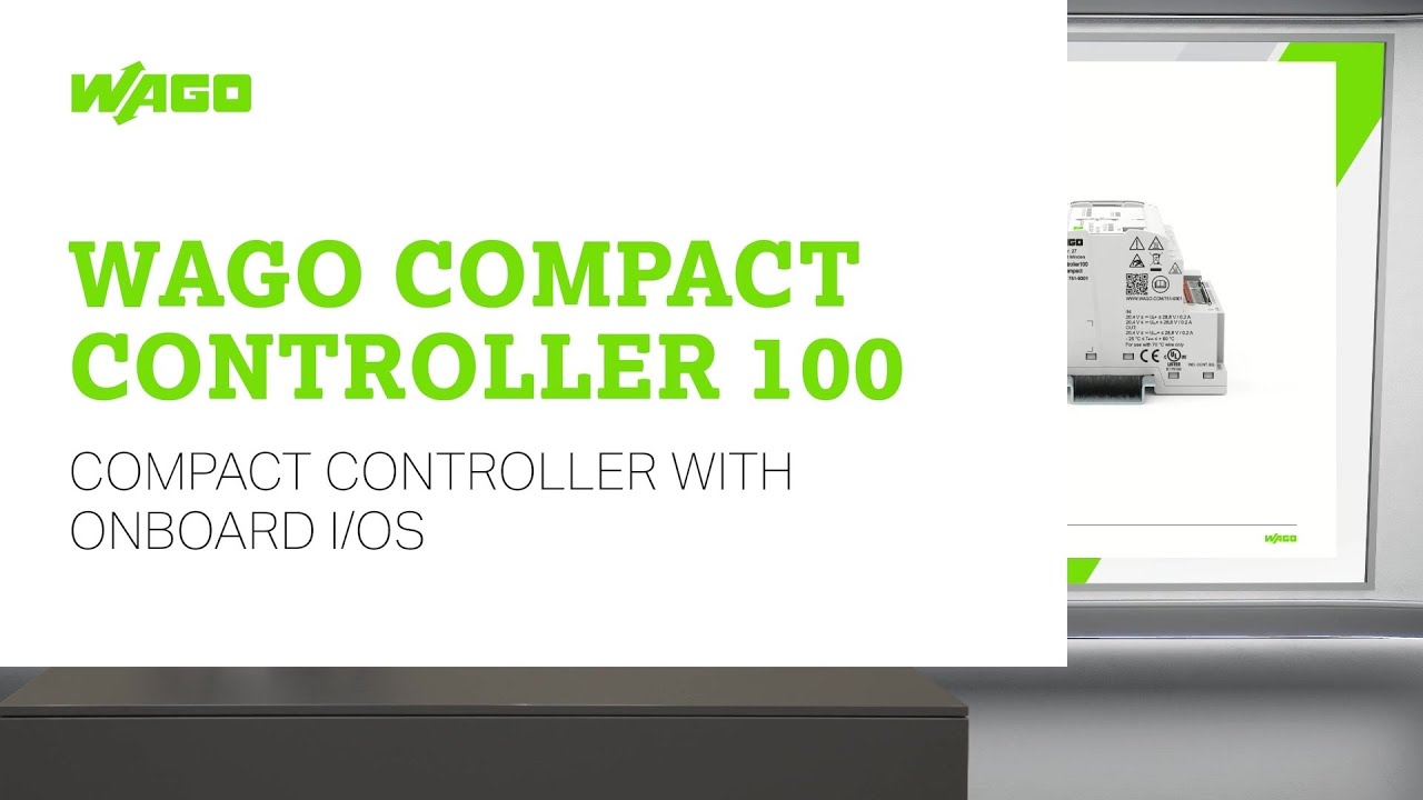 WAGO Compact Controller 100 (751-9301) - YouTube