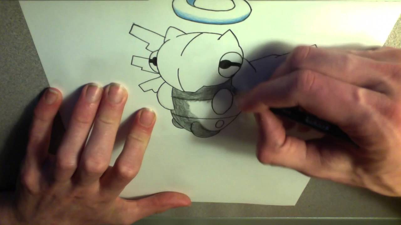 Drawing all the Pokemon: Number 292 Shedinja - YouTube