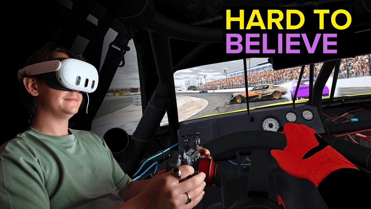 My First Online Race In VR Was UNBELIEVABLE! | iRacing VR - YouTube