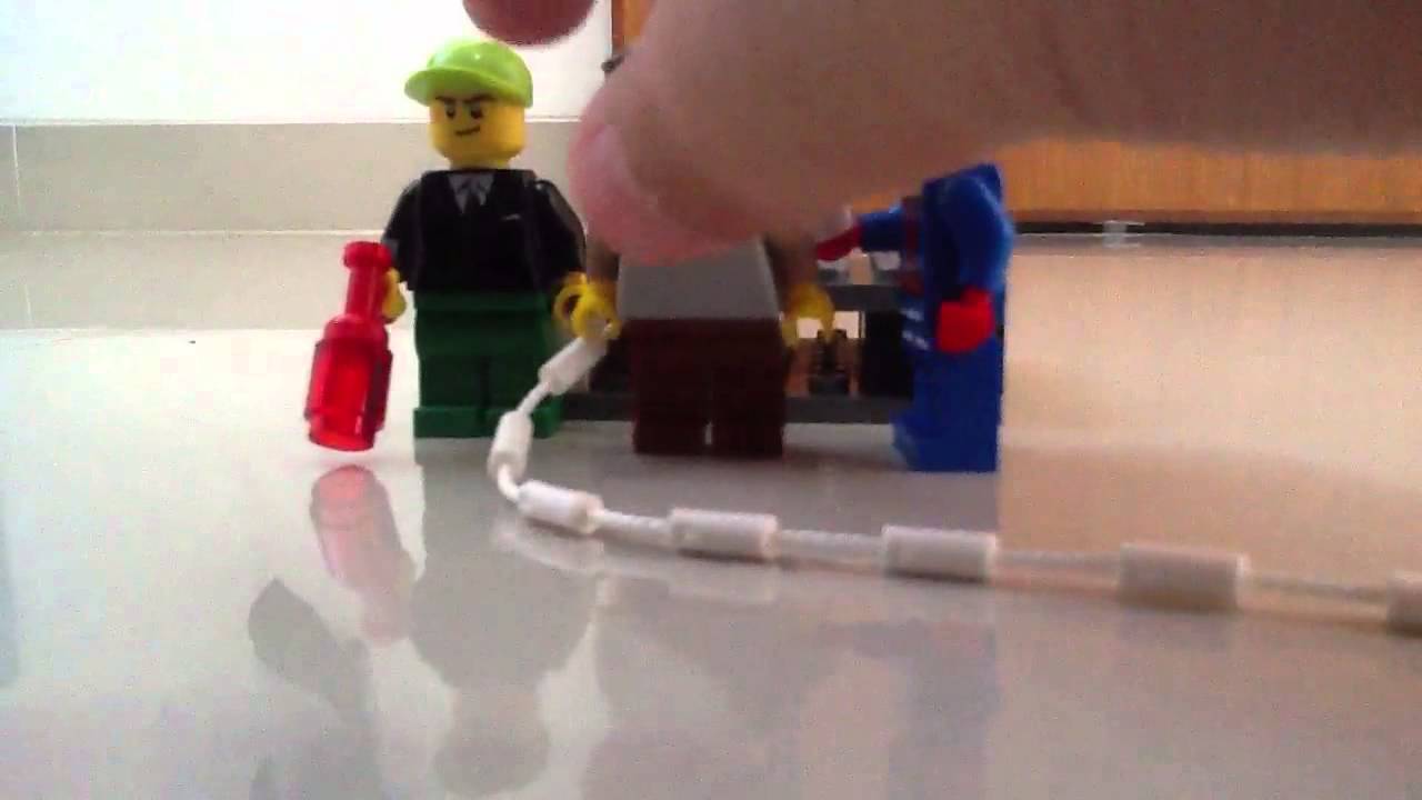 custom lego the amazing spider-man : oscorp building - YouTube