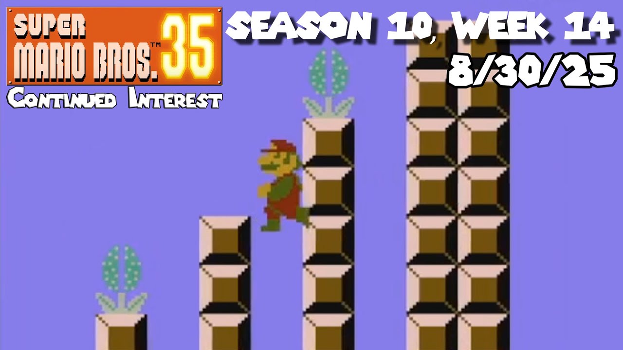 I’ll continue my interest. /// Super Mario Bros. 35 (Continued Interest ...