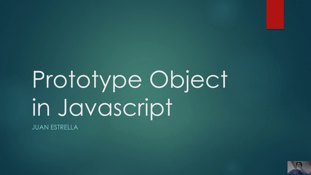 Prototype Object In Javascript intro - YouTube