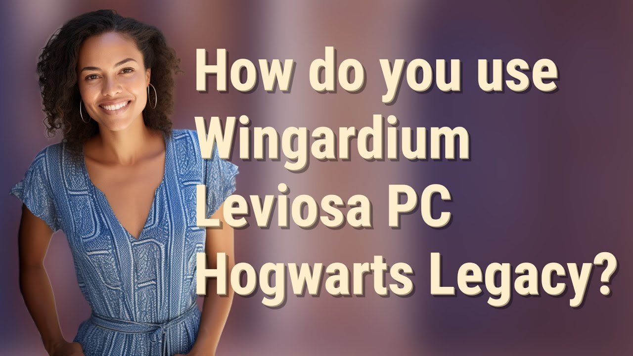 How do you use Wingardium Leviosa PC Hogwarts Legacy? - YouTube