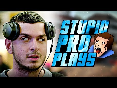WHEN CS:GO PRO PLAYERS MAKE STUPID PLAYS! (10 IQ PLAYS)