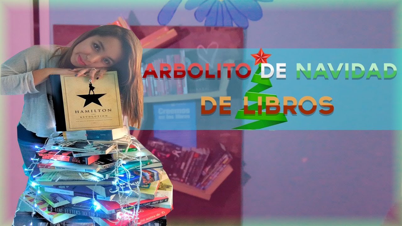 Arbol de navidad con libros!!! - YouTube