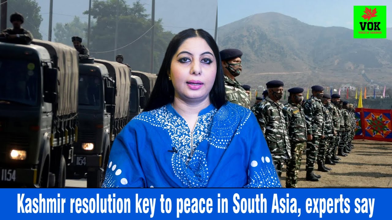 Kashmir resolution key to peace in South Asia, experts say - YouTube