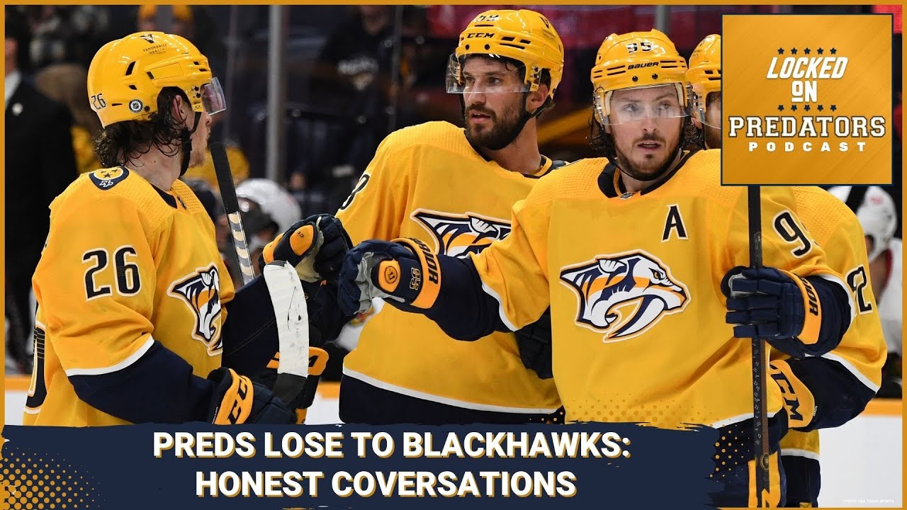 Nashville Predators Fall to Chicago Blackhawks: Time for Locker Room ...