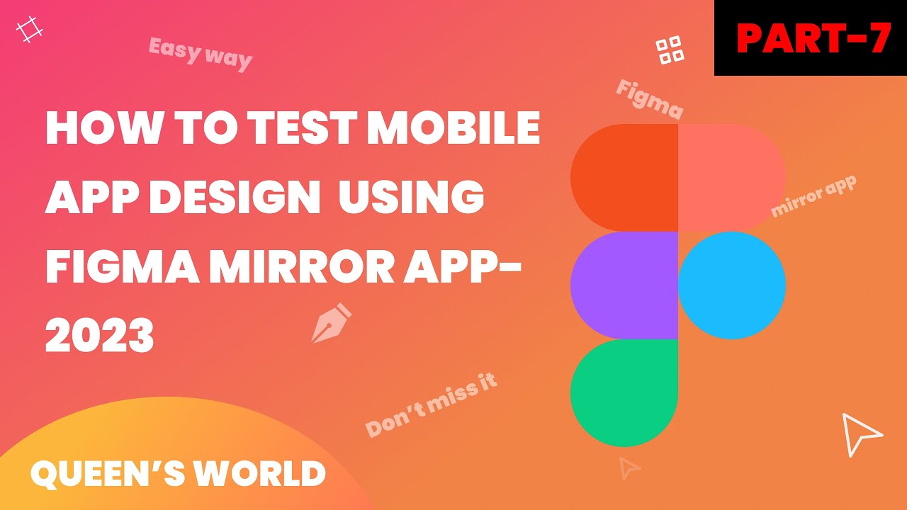 How to test the Mobile app design using Figma Mirror App🤩| Tamil #uiux ...