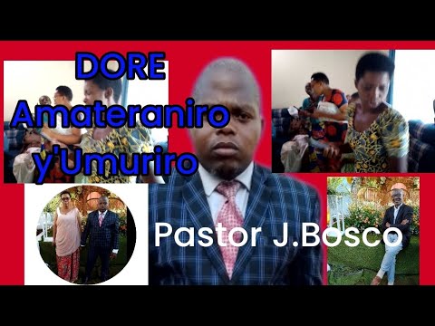 YEWOWE DORE UBUHANUZI IMANA IHAYE PASTOR J.BOSCo UMVA IBYAWE SNGERA AMASEZERANOTEL0788881490 ...
