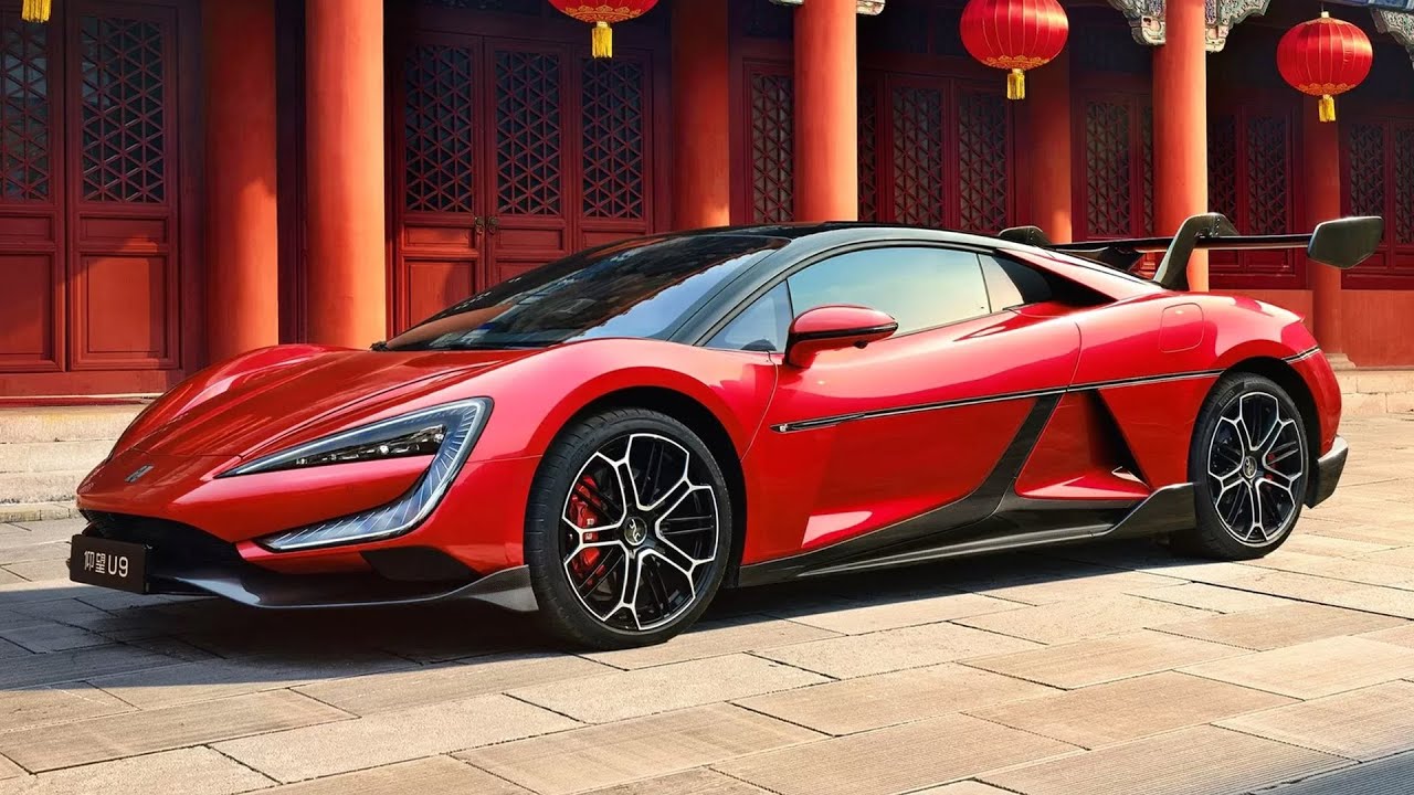 New 2025 BYD Yangwang U9 EV - Showcases autonomous driving with leap ...