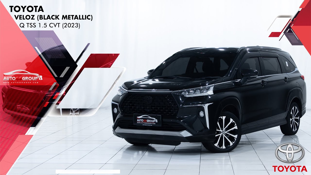 TOYOTA VELOZ (BLACK METALLIC) TYPE Q TSS 1.5 CVT (2023) - YouTube