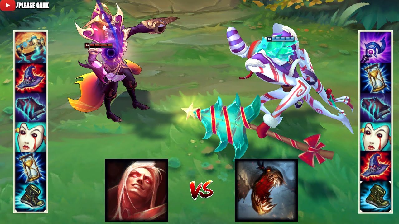 Fiddlesticks Vs Vladimir Full Build Fights And Best Pentakills Youtube