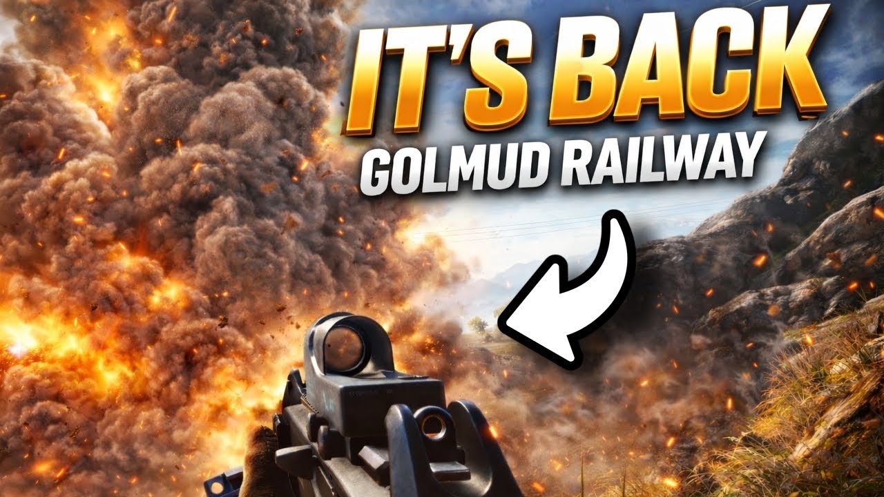 BF6 Golmud Railway is BACK! New Biggest Map? - YouTube