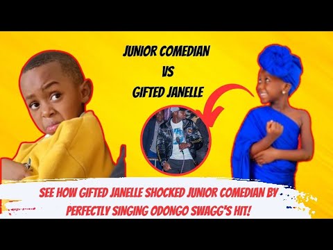 SEE HOW GIFTED JANELLE SHOCKED JUNIOR COMEDIAN BY PERFECTLY SINGING ODONGO SWAGG'S HIT! 🎯 - YouTube
