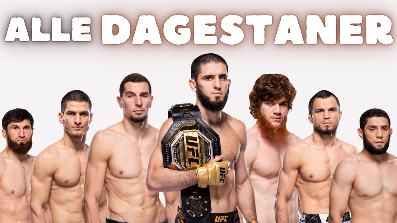 Die aktuell BESTEN Kämpfer aus DAGESTAN in der UFC – Rangliste - YouTube